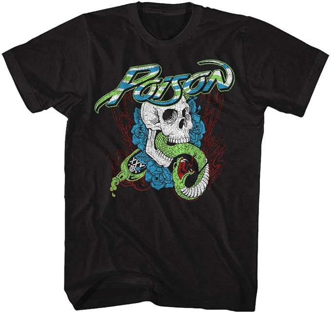Amazon.com: Poison - Mens Poison T-Shirt: Clothing
