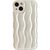 Amazon.com: Caseative for iPhone 13 Case,Water Ripple Pattern Curly Wave Shape Soft Phone Case ...