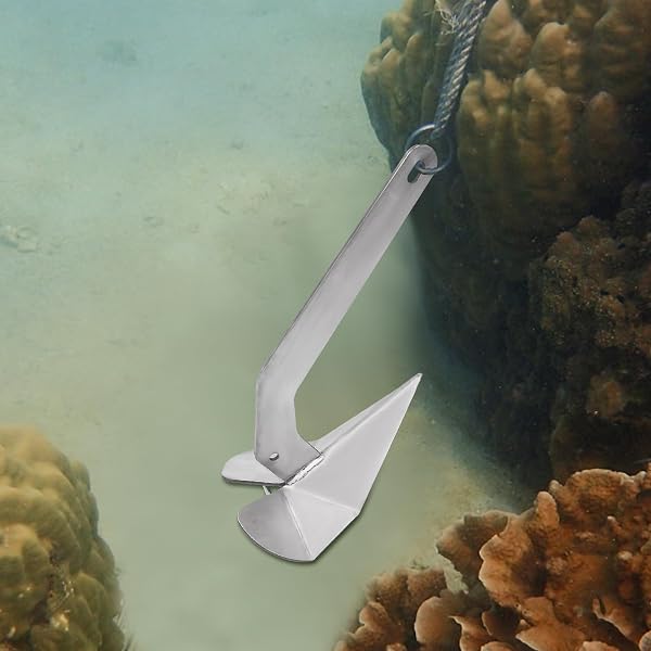 Kayak Anchor System ISURE MARINE Galvanized Delta Boat Anchor - Heavy ...