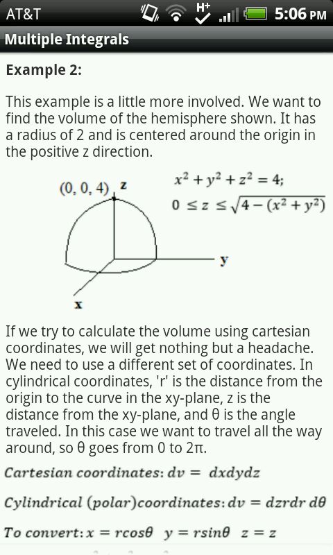 Calculus Reference Lite:Amazon.com:Appstore for Android