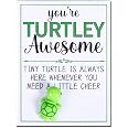 Amazon.com : Emotional Support Card for Women Men Turtle Motivational ...