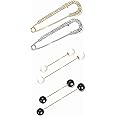 Amazon.com: 6 Pcs Dress Clips Back Cinch Brooches and Pins for Women ...