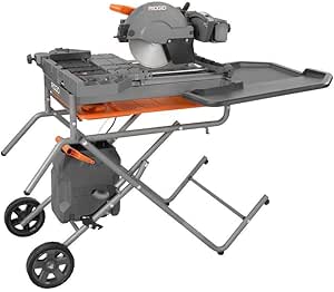 Ridgid R4092 10 in. Wet Tile Saw with Stand - - Amazon.com