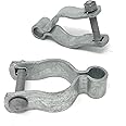 Amazon.com: Ozark Fence - Female Gate Hinge - Pressed Steel, High ...