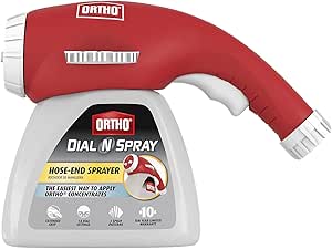Amazon.com : Ortho Dial N Spray Hose-End Sprayer for Liquid Weed and ...