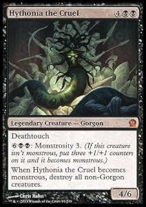 Amazon.com: Magic: The Gathering - Hythonia the Cruel (91/249) - Theros ...