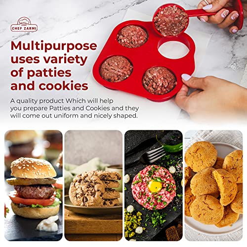 Chef Zarmi Cookie & Mini Patty Shaper forms and Press Kit - Mini ...