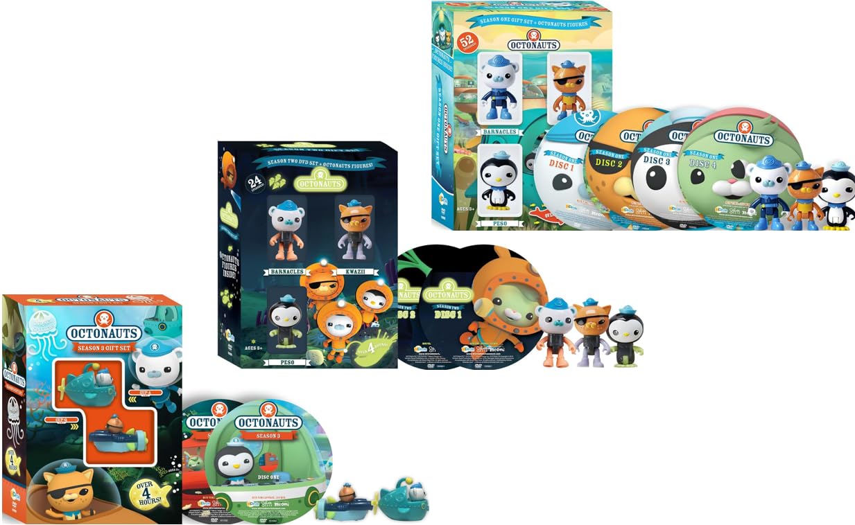 Mua Octonauts The Complete Season 1, 2 & 3 (8 Disc DVD -Over 21.5 Hours ...