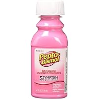 Amazon.com: Pepto-Bismol Liquid Original 4 oz (Pack of 2) : Health ...