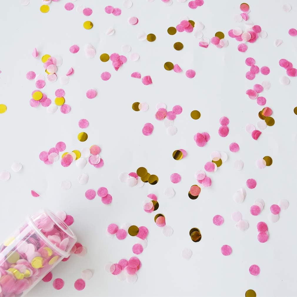 4 Pack Push Pop Confetti Poppers, Wedding Confetti Poppers for ...