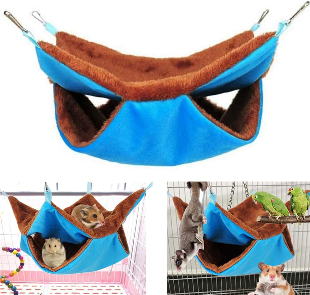 Hamster Hammock House Mouse Rat Hanging Swing Warm Bed Small Pet Animal ...