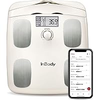 Báscula premium InBody Dial White: Analizador de composición corporal ...