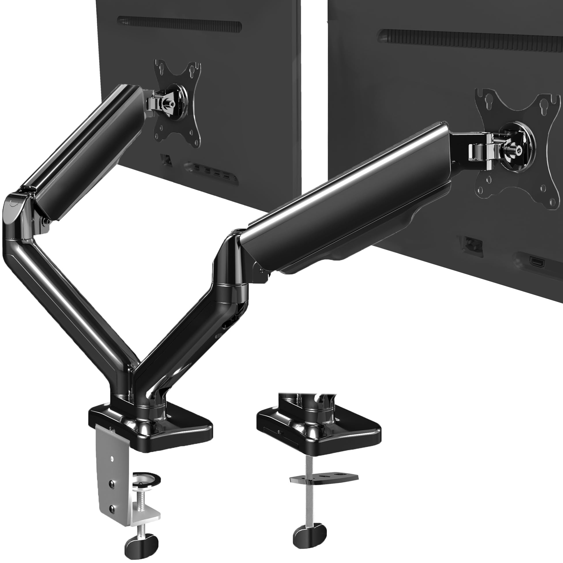 Mua Dual Monitor up to 32 inches and 19.8 lbs per Screen, Pneumatic Arm ...