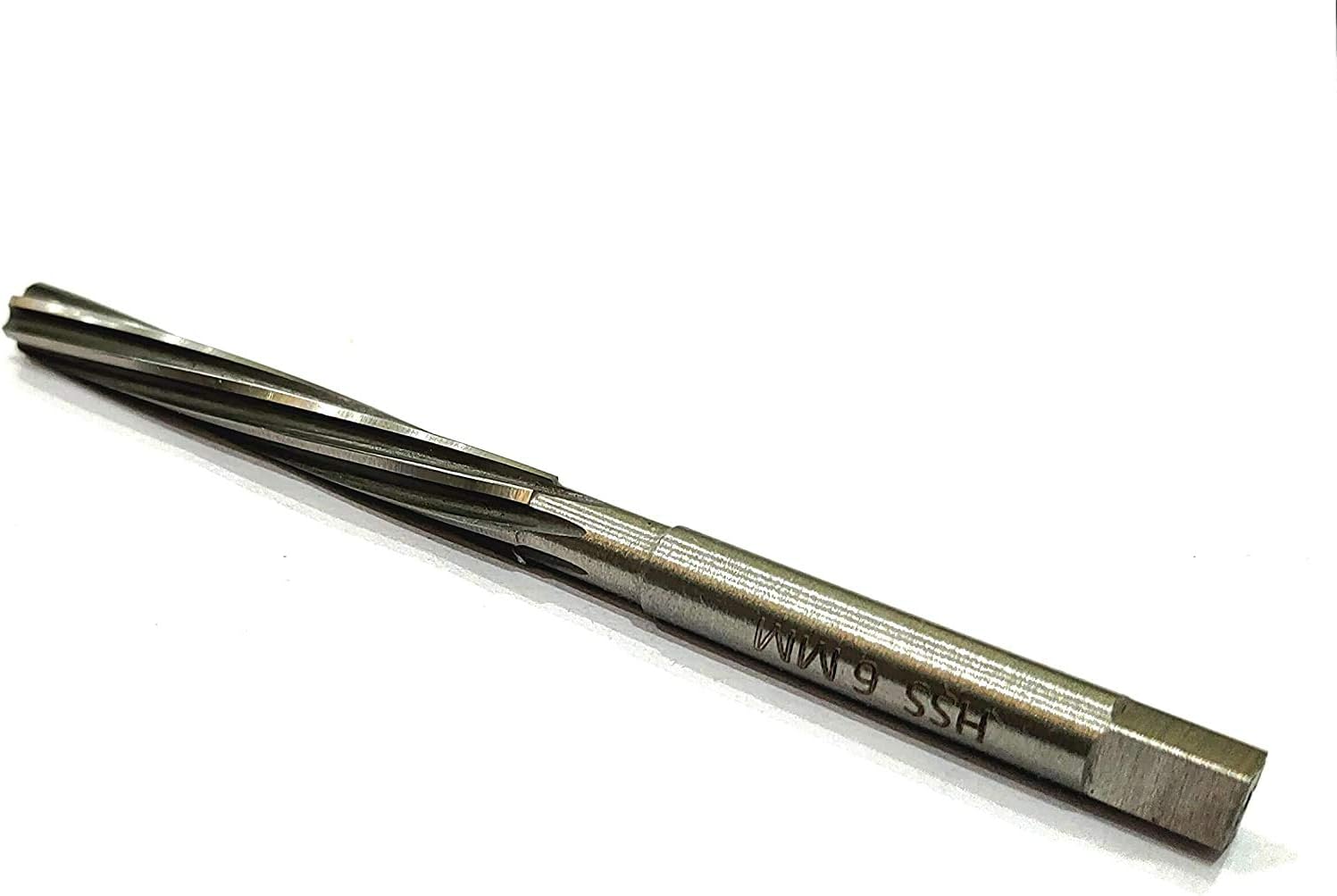 HSS M2 Spiral Flute Hand Reamer Machine Tool ((6 mm)) – BigaMart
