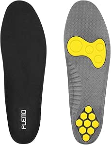 Amazon.com: Plemo Gel Sports Shoe Insoles for Men Women, One Size Fits ...