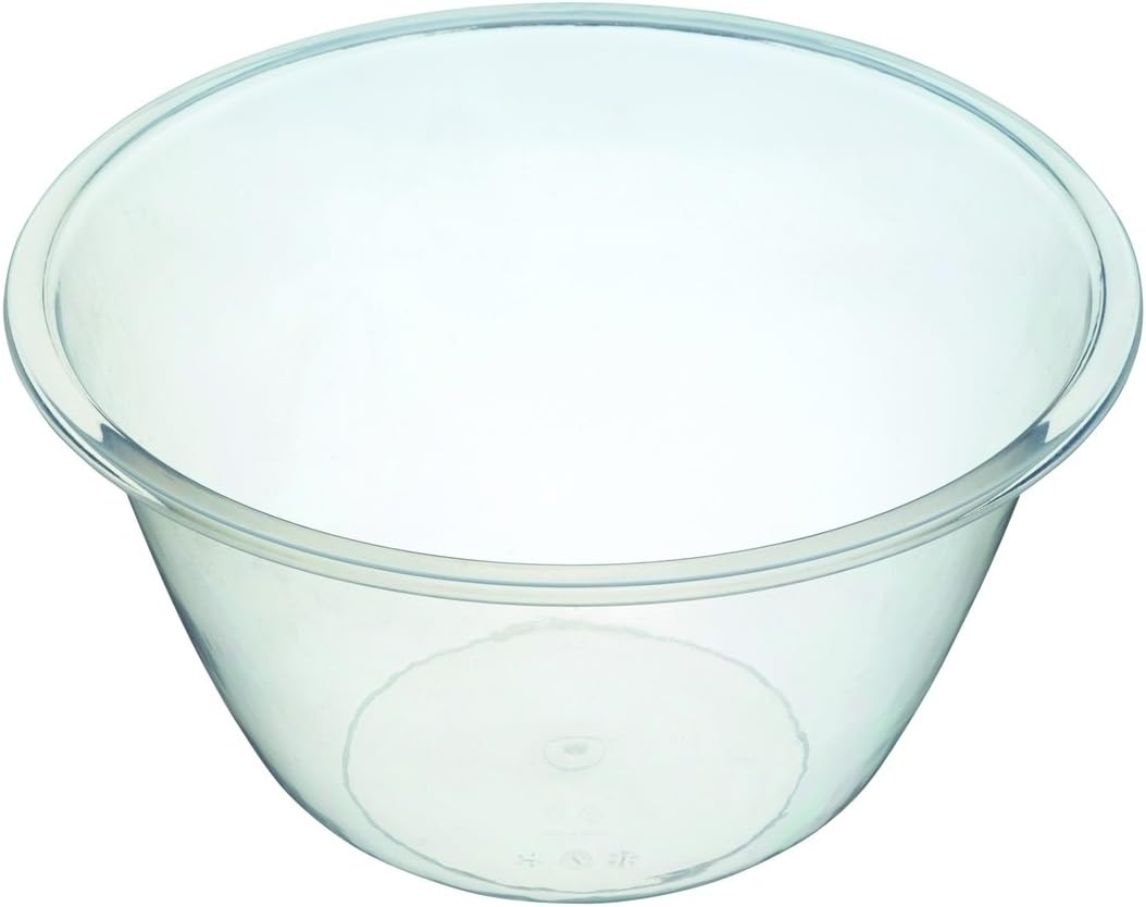 KitchenCraft Large Plastic Mixing Bowl, 4 Litres (7 Pints): Amazon.co ...