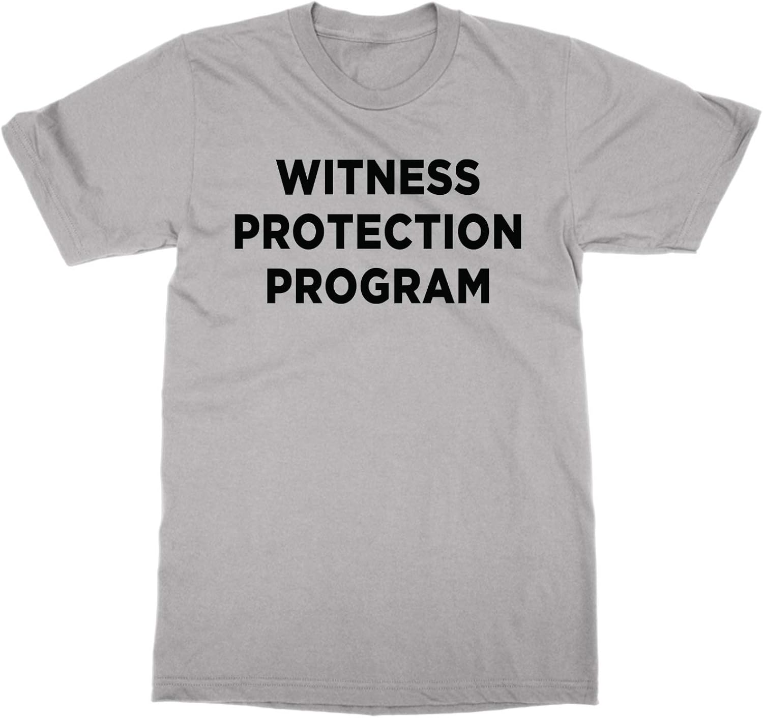 Clique Clothing Witness Protection Program T-Shirt: Amazon.co.uk: Clothing