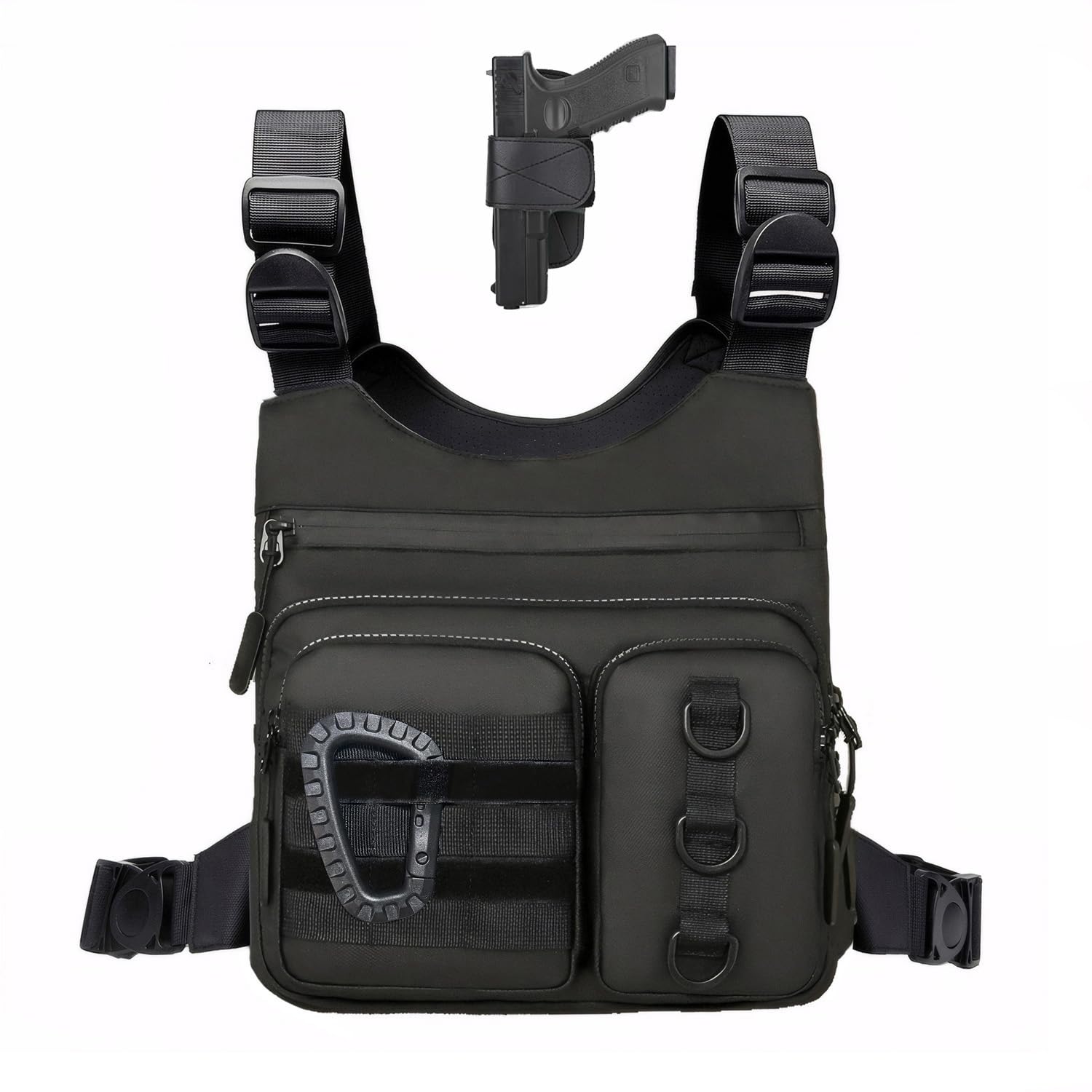 USA Original Patent Outdoor Sports Chest Bag for Men Women, Large ...