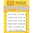 600 Cryptogram Puzzles: Easy, Medium & Hard Cryptoquotes | Cryptograms ...