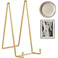 Amazon.com: Large Plate Holder Display Stand - 10 inch Tall Plate ...
