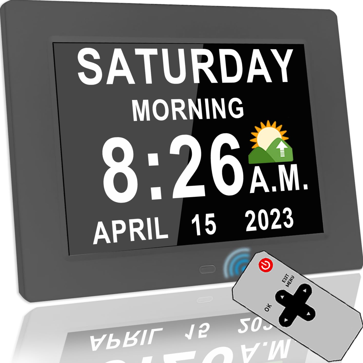 Mua Véfaîî 【2024 New】 Digital Clock with Date and time, Dementia Clock ...