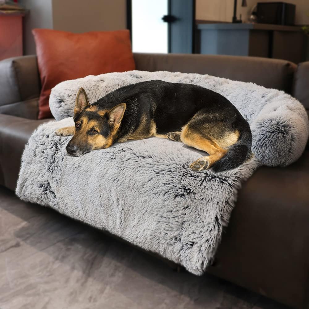 Dogs/Cats Bed Mats, Couch Cover for Dogs, Sofa Style Luxurious Mat for ...
