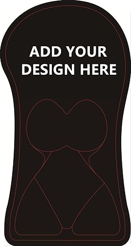 JWZPILLOW Custom 3D Oppai Mouse Pad with Wrist Rest Anime Breasts ...