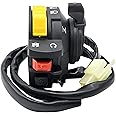 Amazon.com: M MATI Left Handlebar Start Stop Headlight Switch for ...