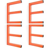 Amazon.com: Ultrawall Lumber Storage Rack Wall Mount Wood Storage Racks ...