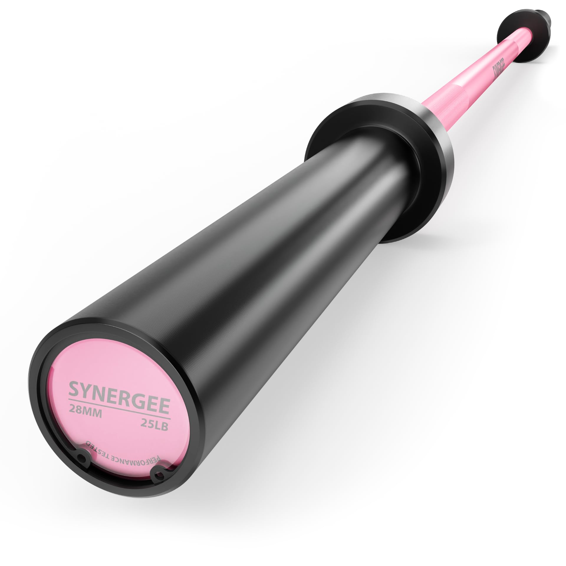 Synergee 4.8-Foot Barbell with 2” Sleeves. Rated 500lbs for ...