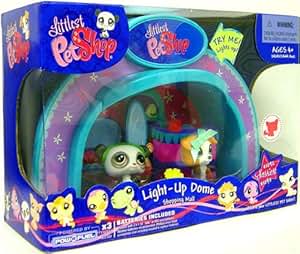 Amazon.com: Littlest Pet Shop Exclusive Playset Light Up Dome Shopping ...