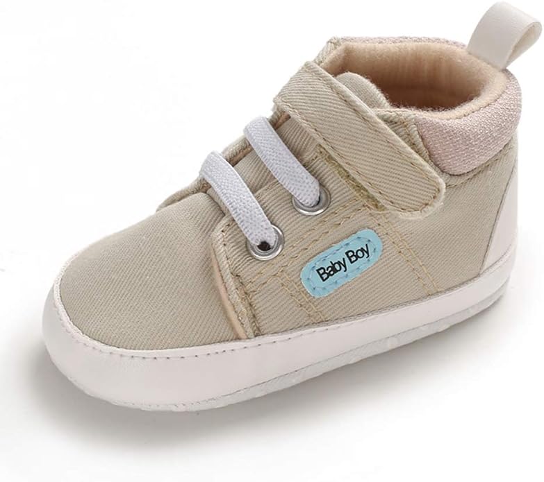 MASOCIO Chaussure Bébé Garçon Premier Pas Baskets Plat Semelle Souple ...