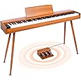 Amazon.com: Fesley Digital Piano 88 Key Weighted Keyboard: Full Size Electric Piano with Graded ...