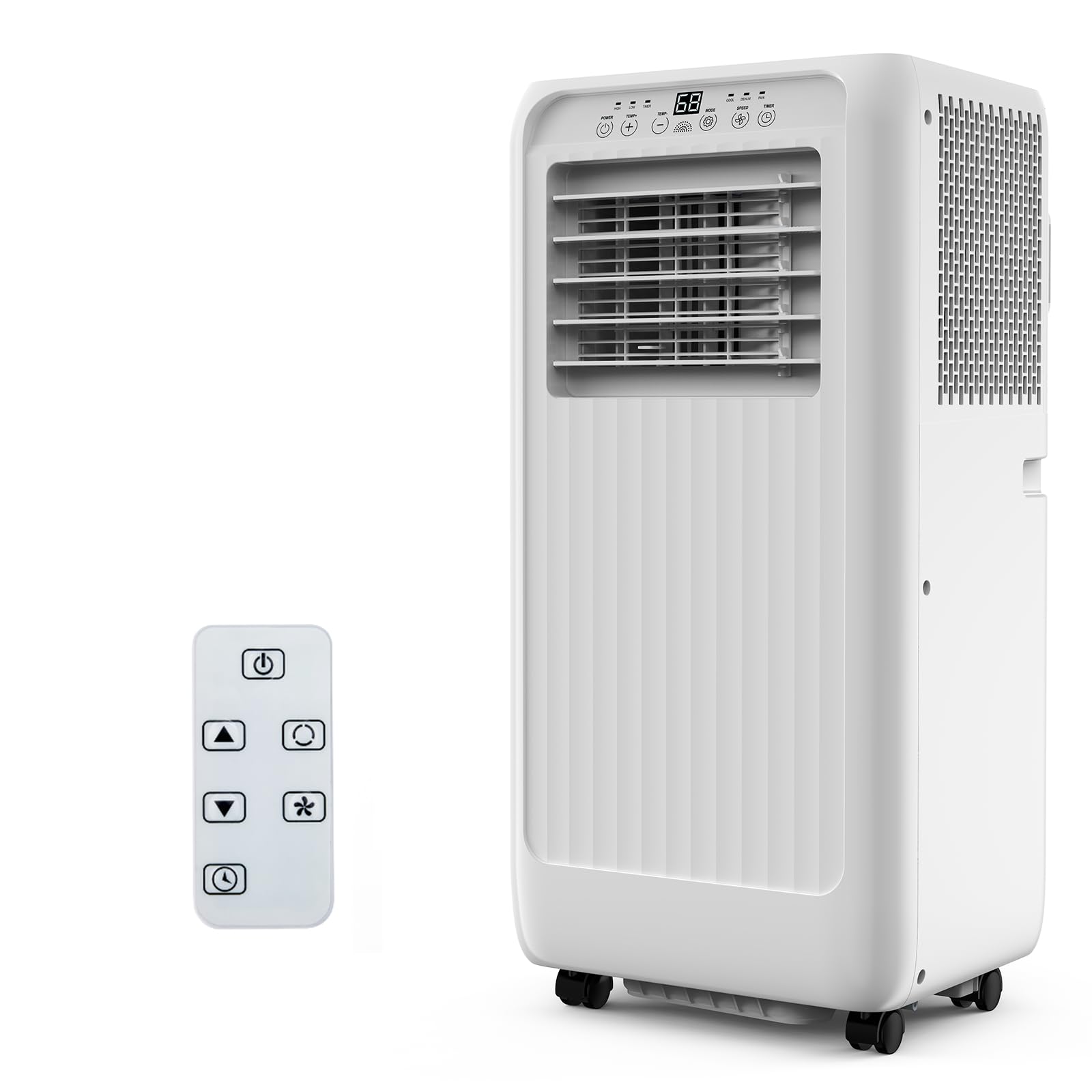 8000 BTU Portable Air Conditioners, 3-in-1 Quiet Portable AC Unit with ...