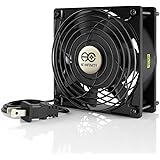 AC Infinity AXIAL 1238W, Muffin Fan, 115V 120V AC 120mm x 38mm High ...