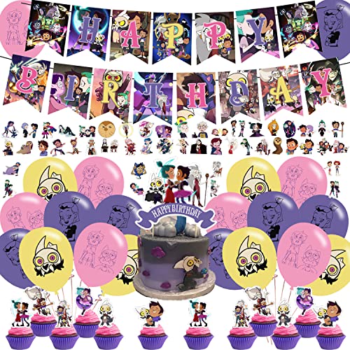 Mua YACANNA The owl House Birthday Party Supplies, Owl HouseTheme ...
