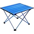 Amazon.com: ROCK CLOUD Portable Camping Table Ultralight Aluminum ...