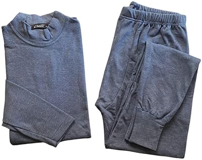 سعر New Catex Men Half Neck Thermal Set (Full Suit) Xl Navy Blue فى مصر ...