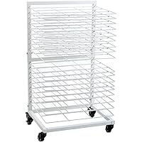 Amazon.com - OFFICEROO Art Drying Rack for Classroom - 18 Removable ...