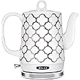 Amazon.com: BELLA Electric Kettle & Tea Pot - Ceramic Water Heater with ...