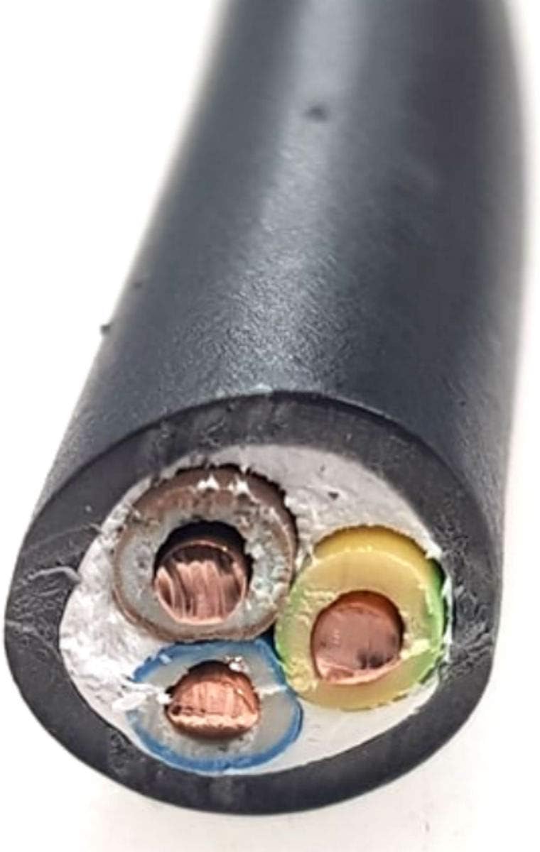 10 Metres 2.5mm 3 Core CYKY-J Power Cable Same As Hi-Tuff – Lower ...