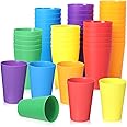 Amazon.com: 120 Pcs 5.5 oz Kids Cups Small Plastic Cups Reusable ...