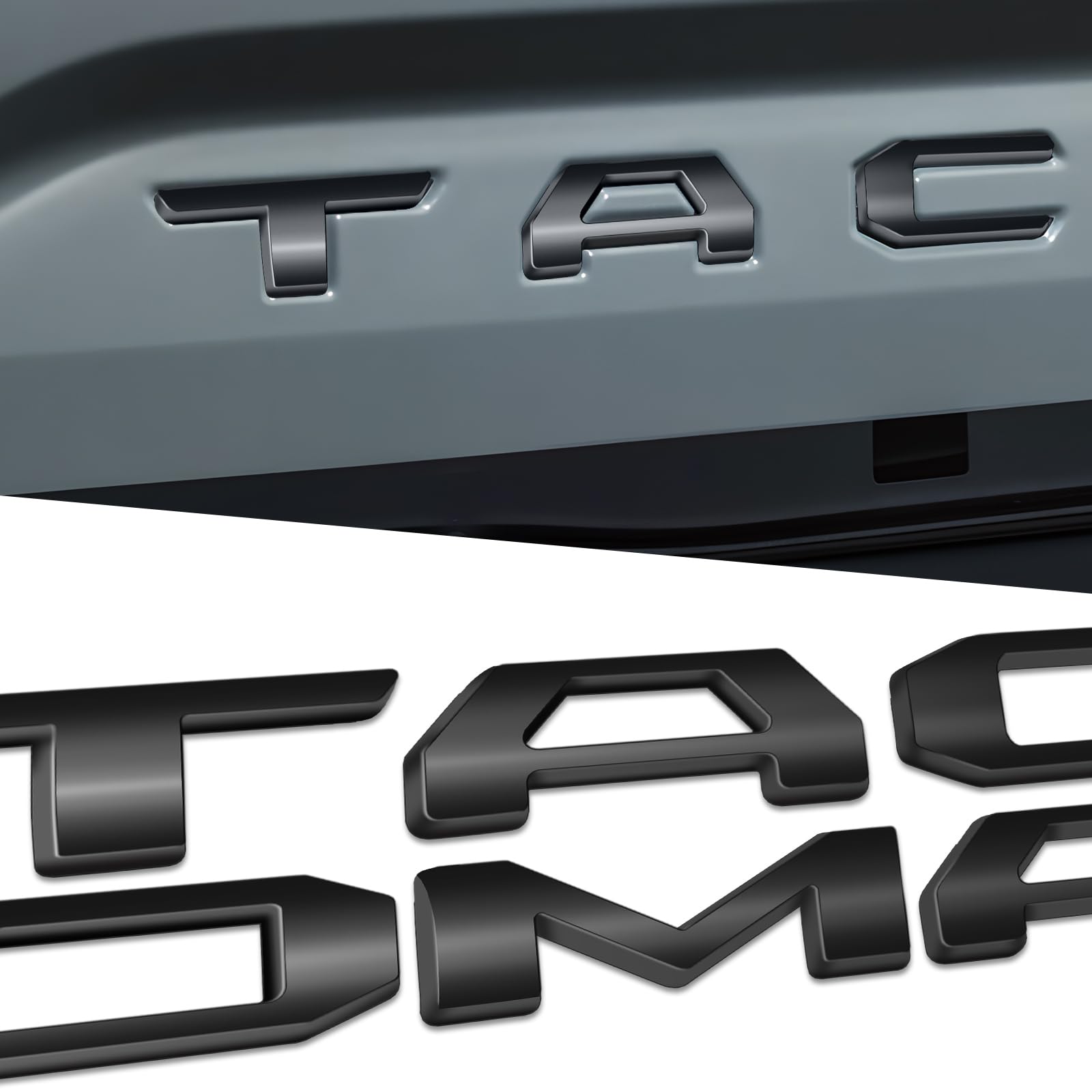 Mua 3D Raised Tailgate Inserts Letters Compatible for 2016 2017 2018 ...