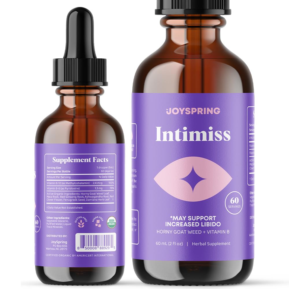 JoySpring Libido Booster for Women - Horny Goat Weed - Ashwagandha ...