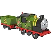 Amazon.com: Thomas & Friends Motorized Toy Train Percy Battery-Powered ...