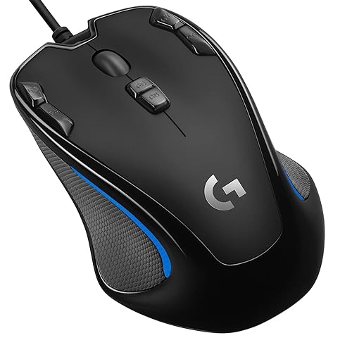 Logitech G300s Wired Gaming Mouse, 2,5K Sensor, 2,500 DPI, RGB, Lightweight, 9 Programmable ...