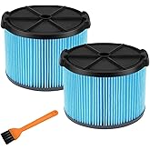 VF3500 HEPA Filter Replacement for Ridgid Shop Vacuum 3/4/4.5 Gallon ...