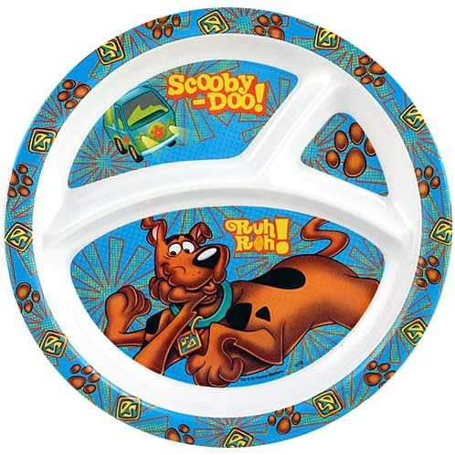Warner Bros Scooby Doo Plate - children Melamine Plate: Amazon.co.uk ...