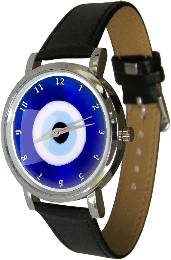 Turkish Eye Design Wristwatch. Evil Eye Watch for"Good Luck, Success ...
