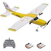 Amazon.com: RC Airplane 2.4GHz 2 Channel Remote Control Plane with Gyro ...